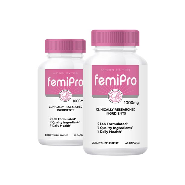 (2 Pack) FemiPro Capsules - Femi Pro Formula Capsules - Walmart ...