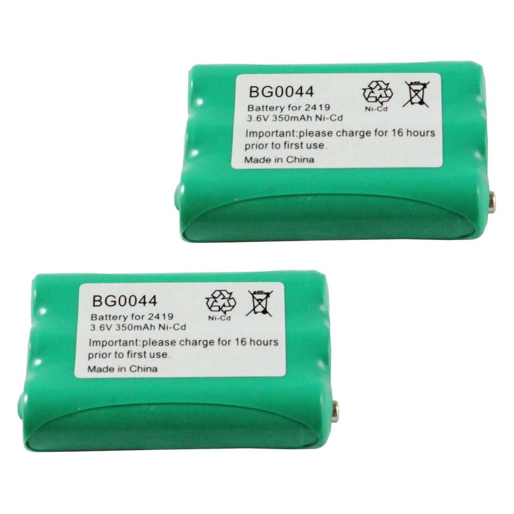 2-Pack Fenzer Home Phone Battery BG0044 for Empire CPH-505 CPH505/VTech ...