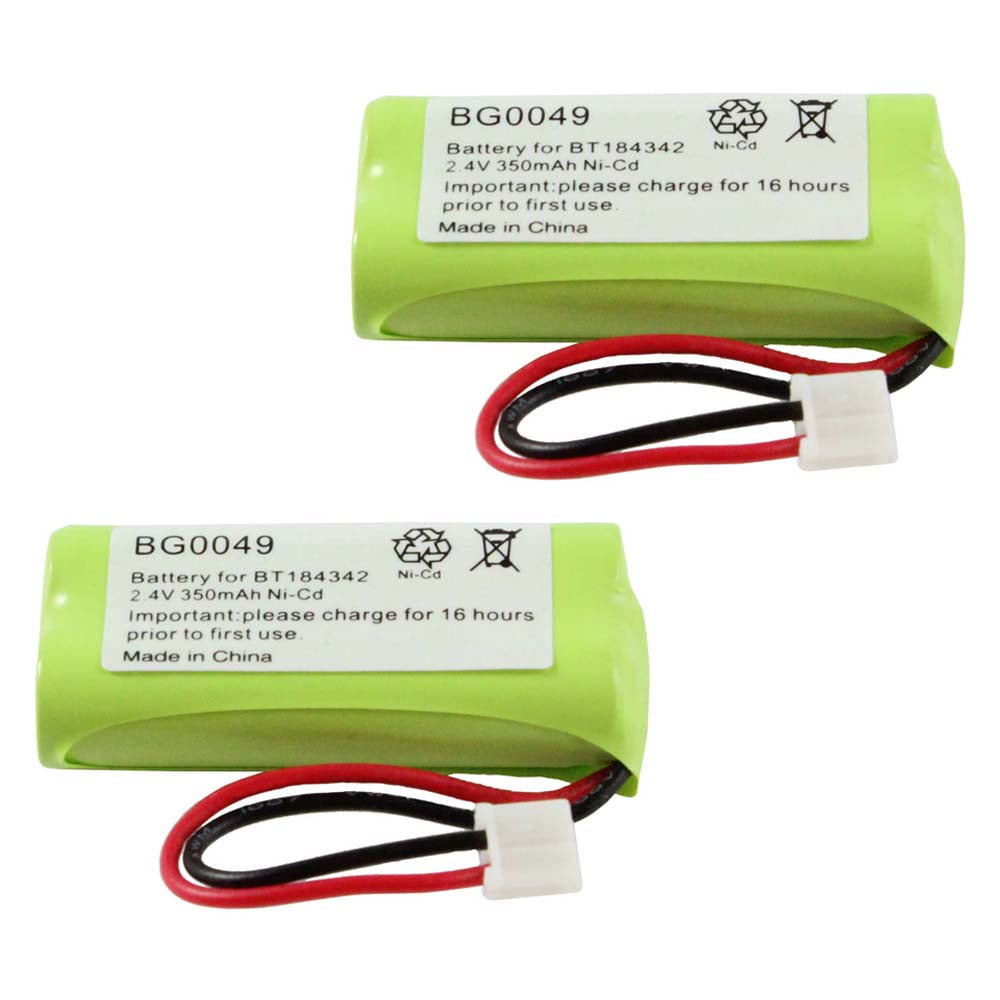 2-Pack Fenzer Home Phone Battery BG0049 for AT&T/Lucent BT-6010 8000 ...