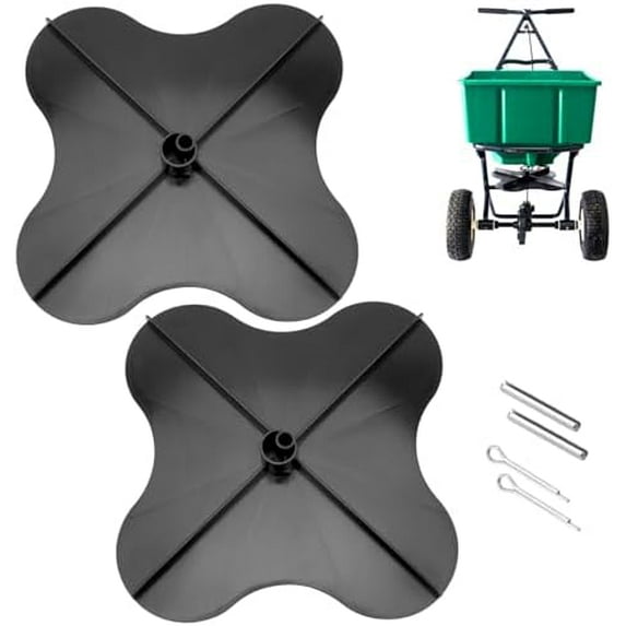 2 Pack Fertilizer Spreader Impeller for Ri-ttenhouse Le-SCO 101186 ...