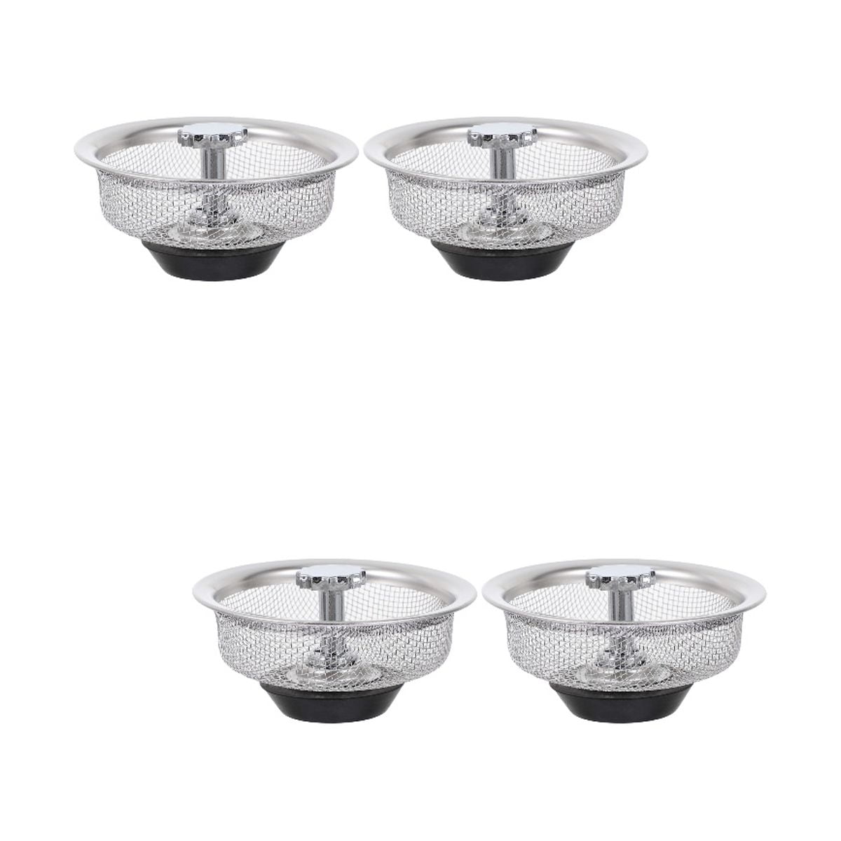 2 Pack Filter Kitchen Sink Bath for Tub Water Trough Silver - Walmart.com