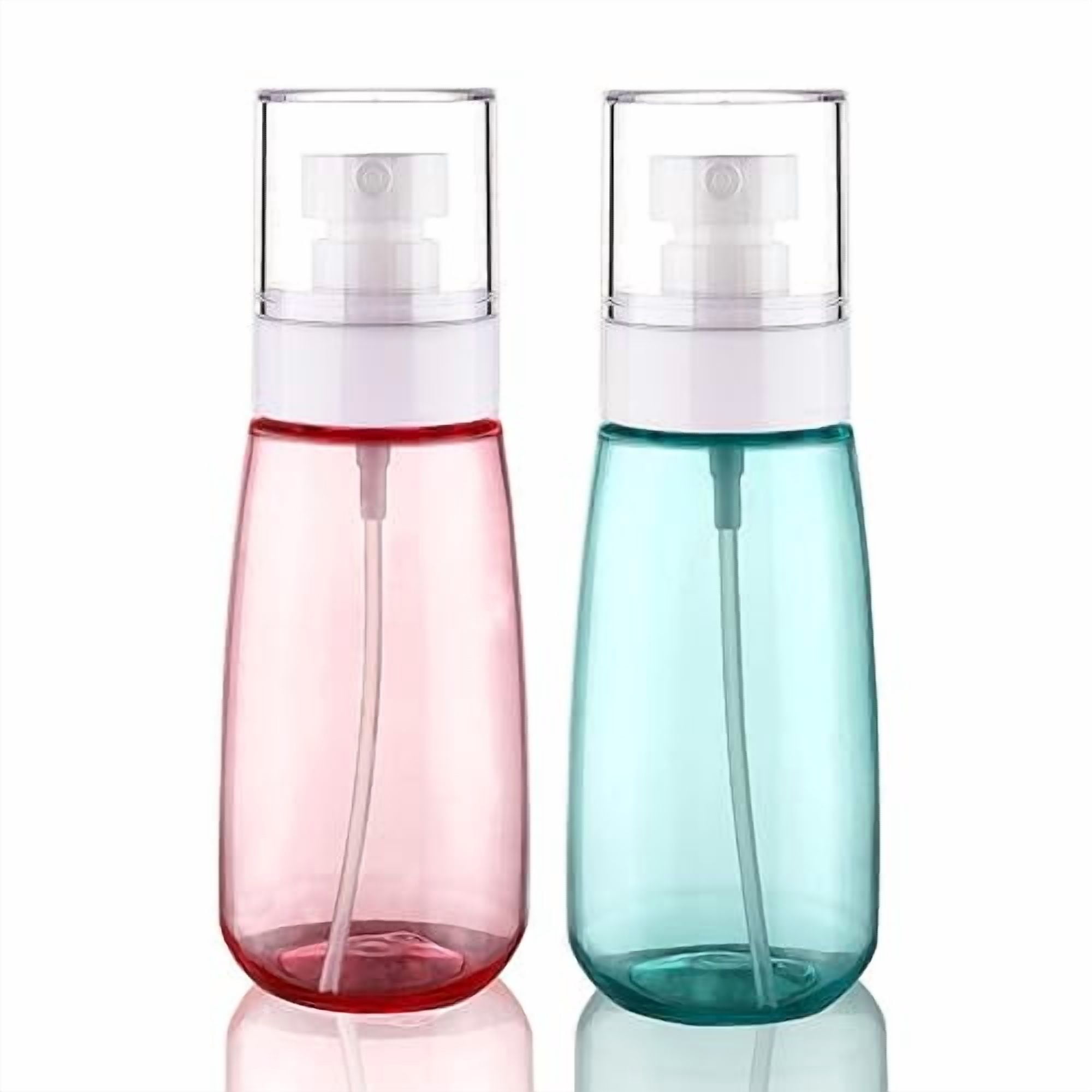 2 Pack Fine Mist Spray Bottles TSA Approved 3.4oz/100ml Small Spray ...