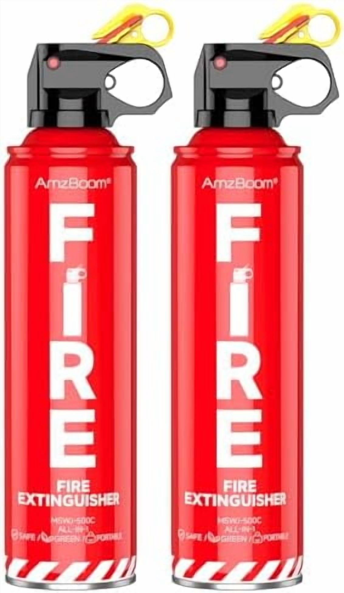 2-Pack Fire Extinguisher for Home, Kitchen, Car, and Grill with ...