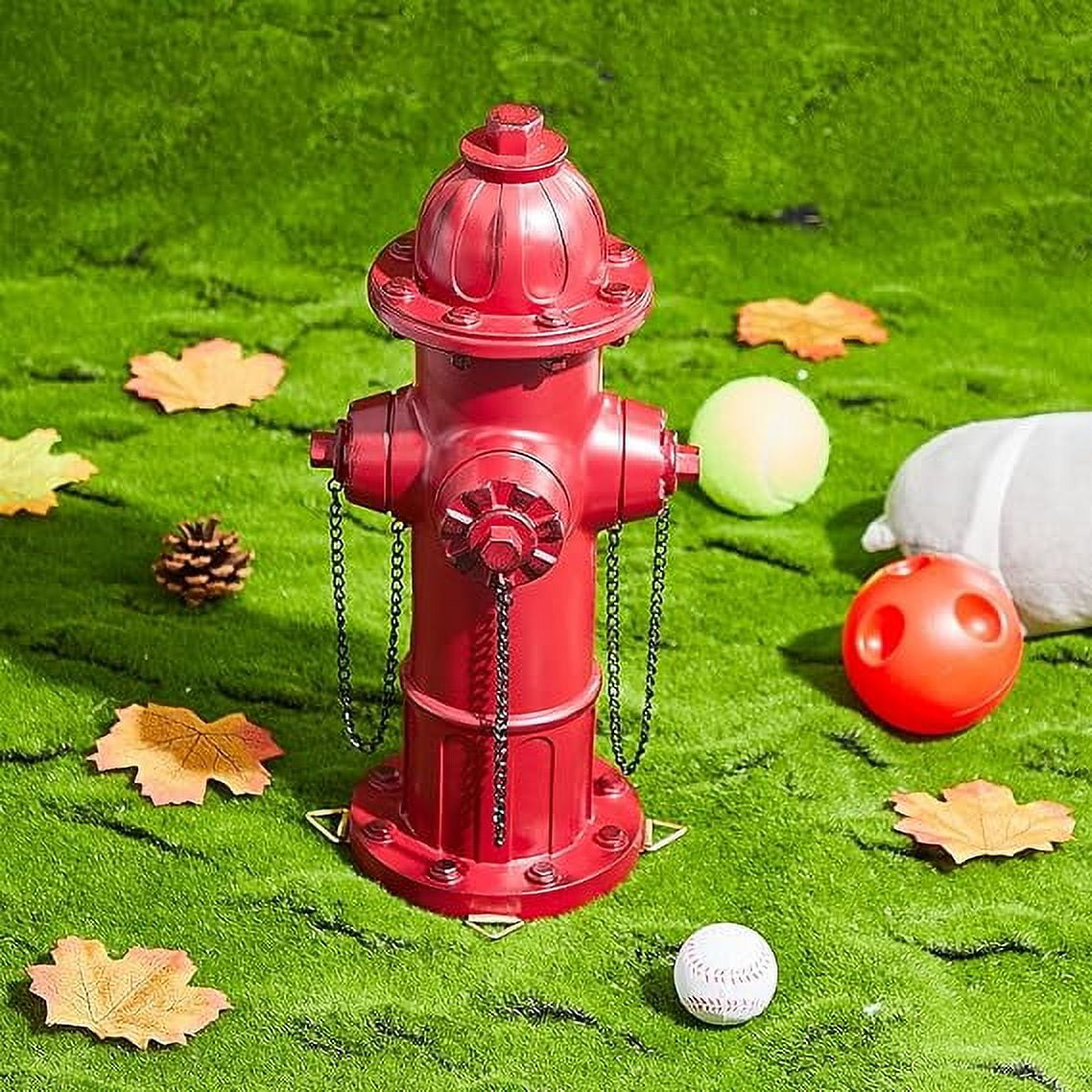 2 Pack Fire Hydrant for Dogs to Pee on 13'' x 5'' Dog Fire Hydrant ...