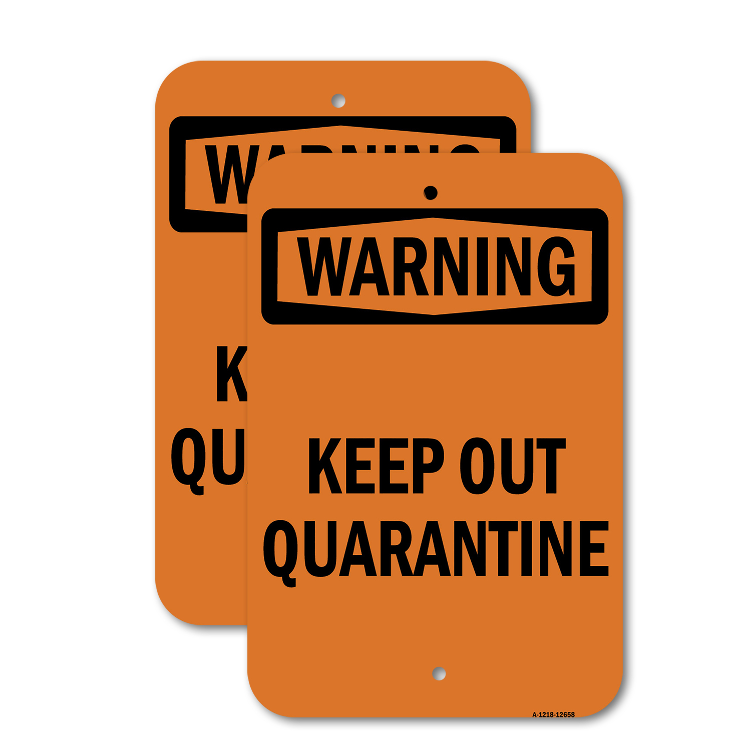 (2 Pack) Fire Sprinkler Booster Pump Sign | 18" X 24" Heavy-Gauge ...