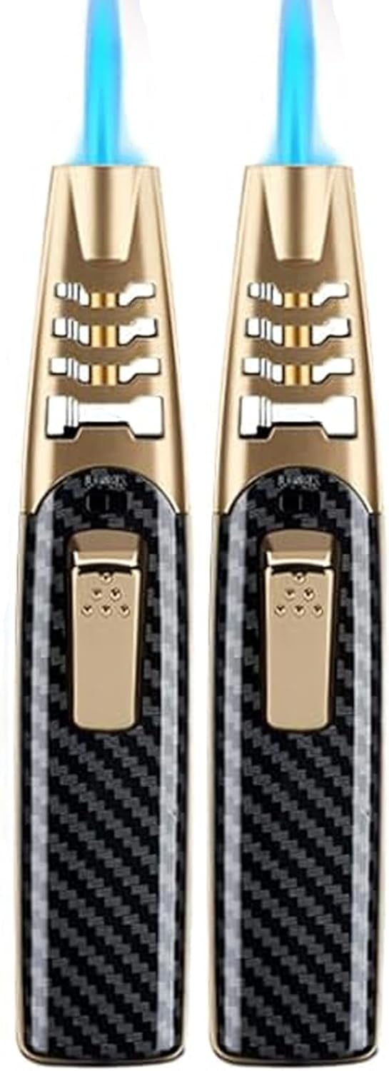 2-Pack Electric Lighter, Fire Blaze Lighter Electric (Carbon Fiber ...