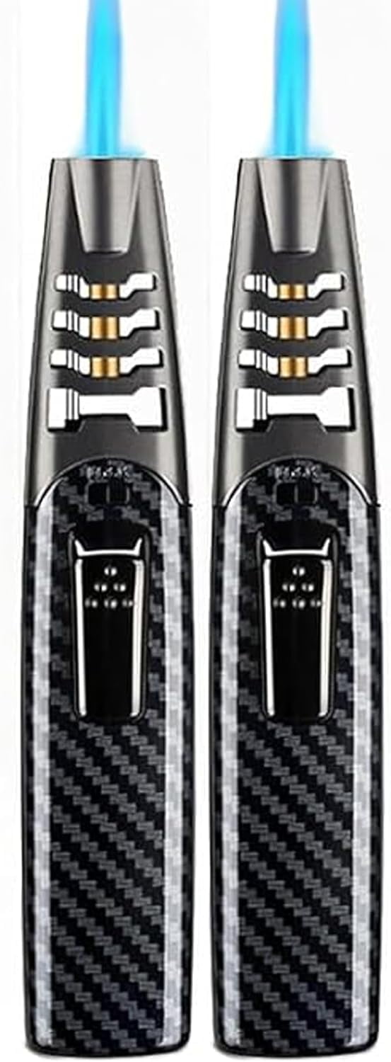 2-Pack Electric Lighter, Fire Blaze Lighter Electric (Carbon Fiber ...
