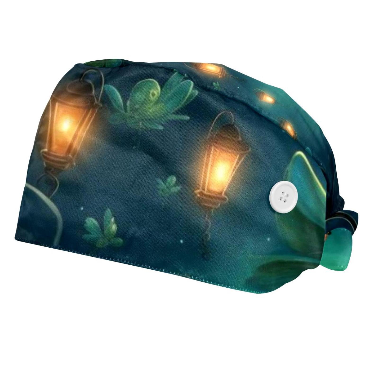 2 Pack Firefly Adjustable Bouffant Caps Hats Working Cap for Men ...