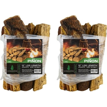 Smoak Firewood's Cooking Wood Mini Logs (8inch pieces 25-30lbs ...