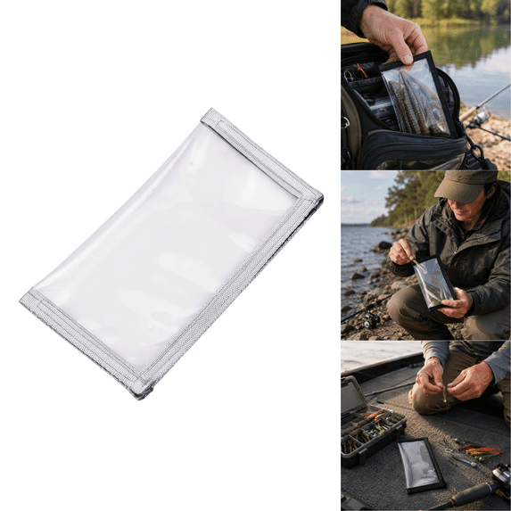 2 Pack Fishing Lure Wraps, Transparent Hook Protectors for Anglers ...