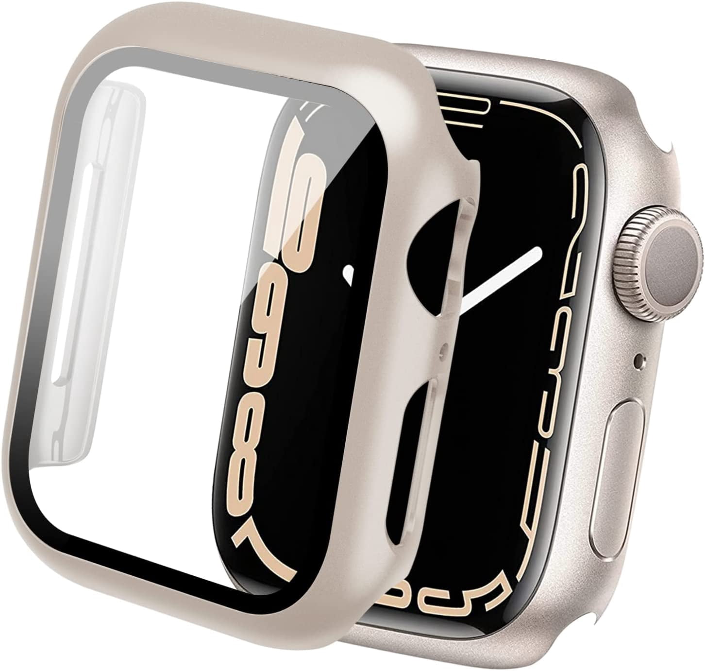 2 Pack Fit Designed for Apple Watch Series 7 41mm Screen Protector ...