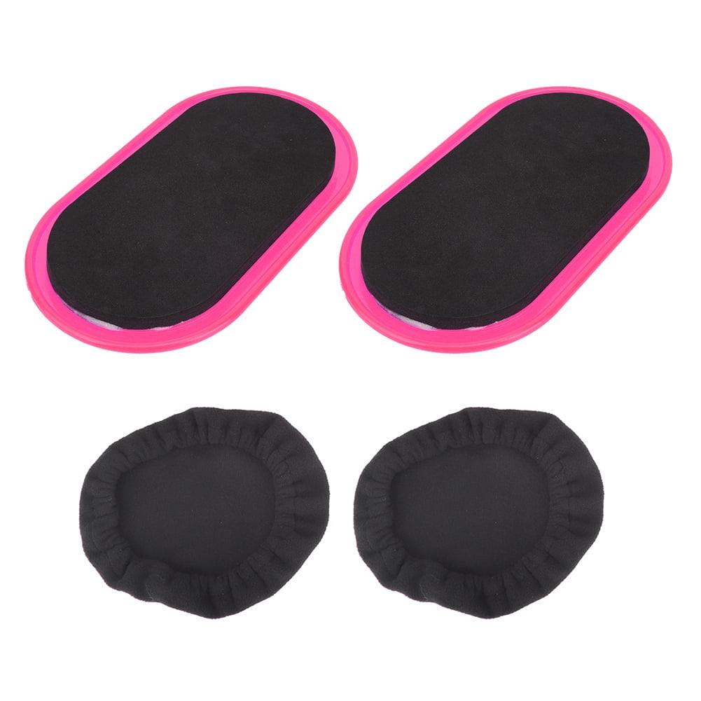 2-Pack Fitness Slider Disks, Ab Muscle Workout Sliders Mat, Universal ...