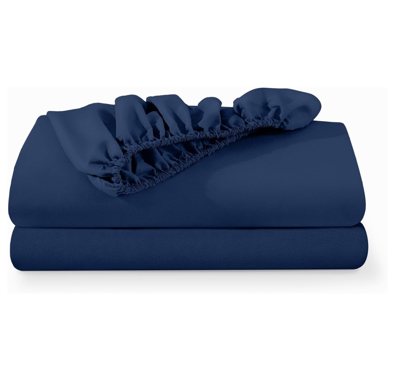 2-Pack Fitted Bottom Sheets King - Premium 1800 Ultra-Soft Wrinkle ...