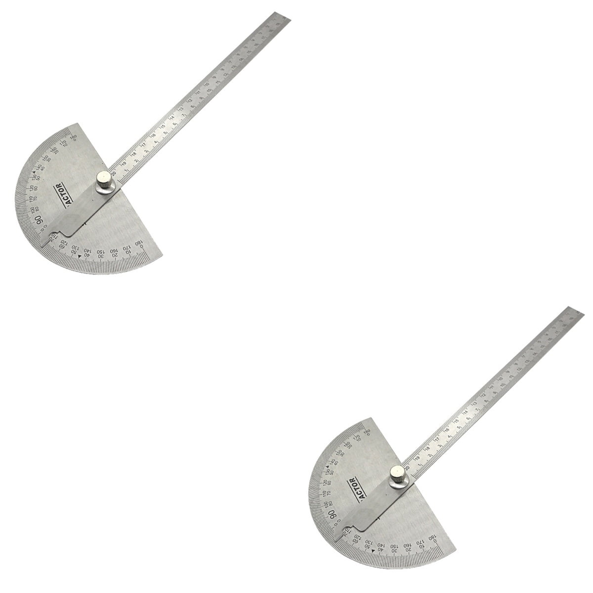 2 Pack Flexible Ruler Protractor - Walmart.com