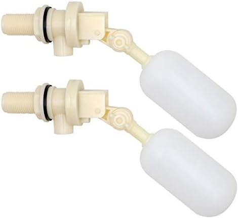 2 Pack Float Valve /2 Inch Water Float Ball Valve with Adjustable Arm ...