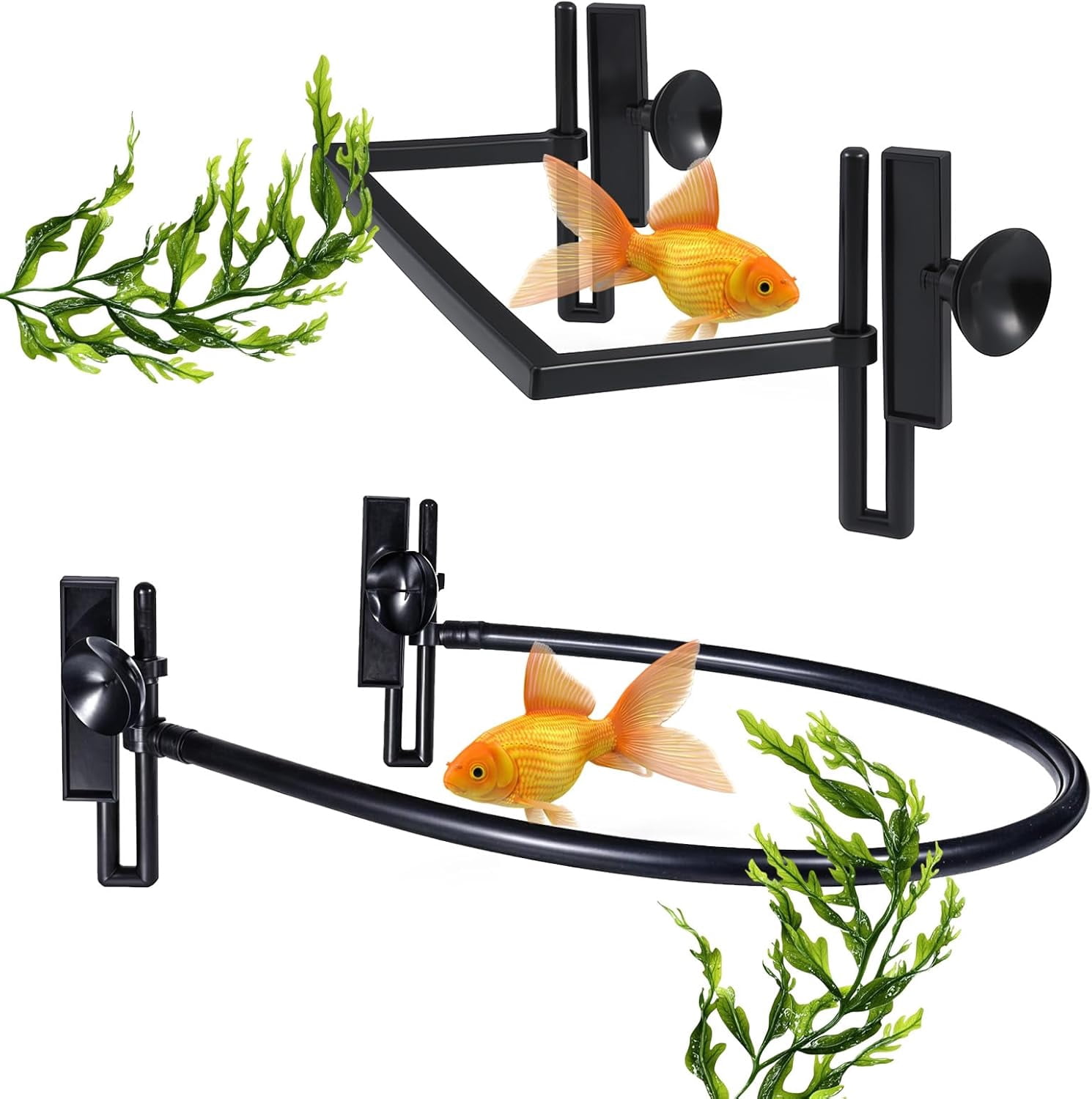 2 Pack Floating Plant Corral for Aquarium Floating Plant Fence for ...