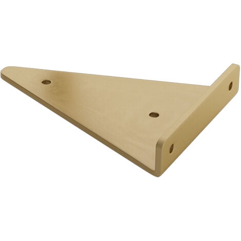 2 Pack Floating Shelf Brackets - Shelf Brackets,Triangular Wall Bracket ...