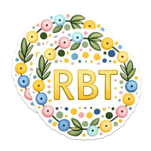 (2 Pack) Floral Alphabet Magnets - Colorful Initial Magnets ...