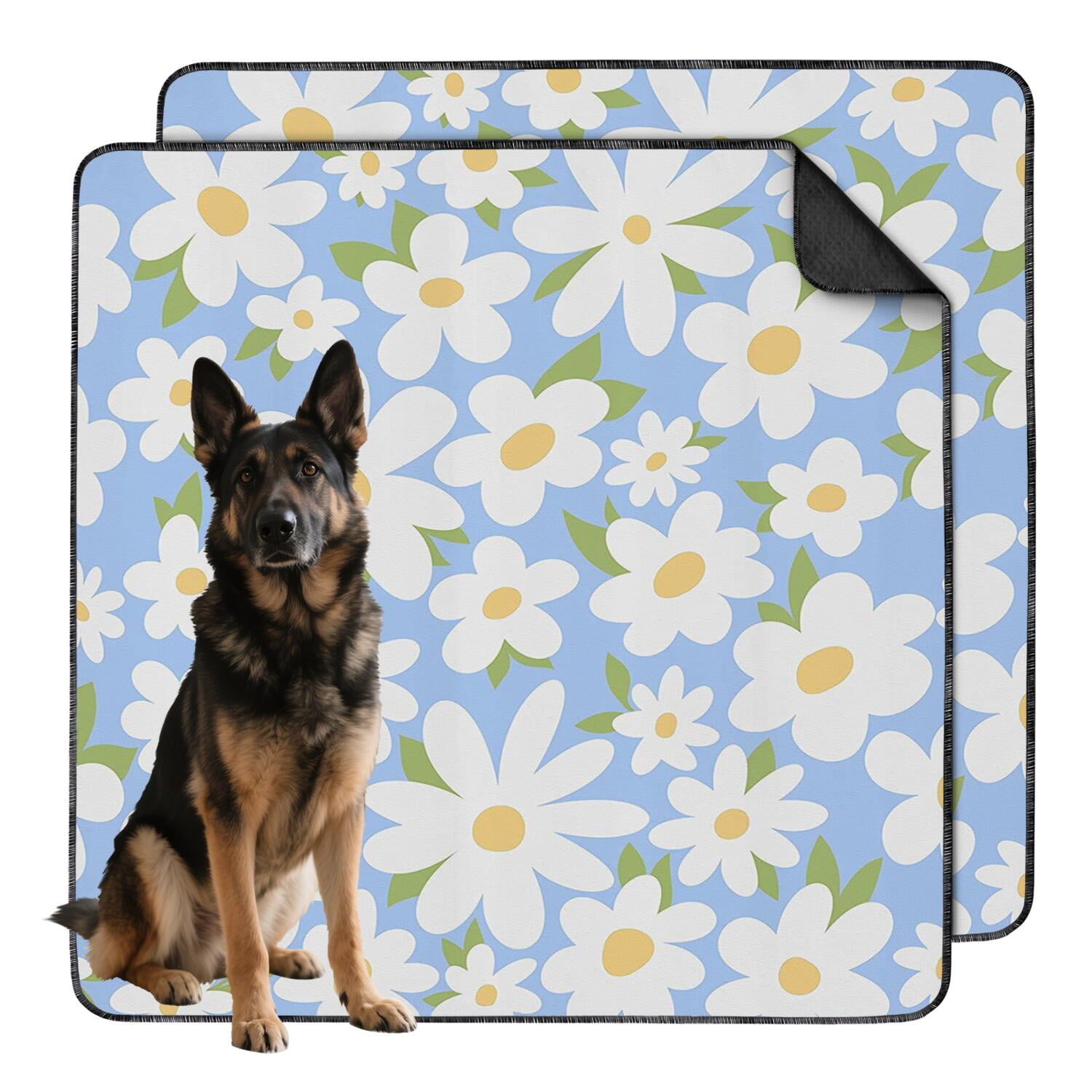 2-Pack Floral Design Training Solutions 48x48 Inch Washable Reusable ...