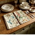 2 Pack Floral Printed Kitchen Towels, Super Absorbent Reusable Cleaning ...