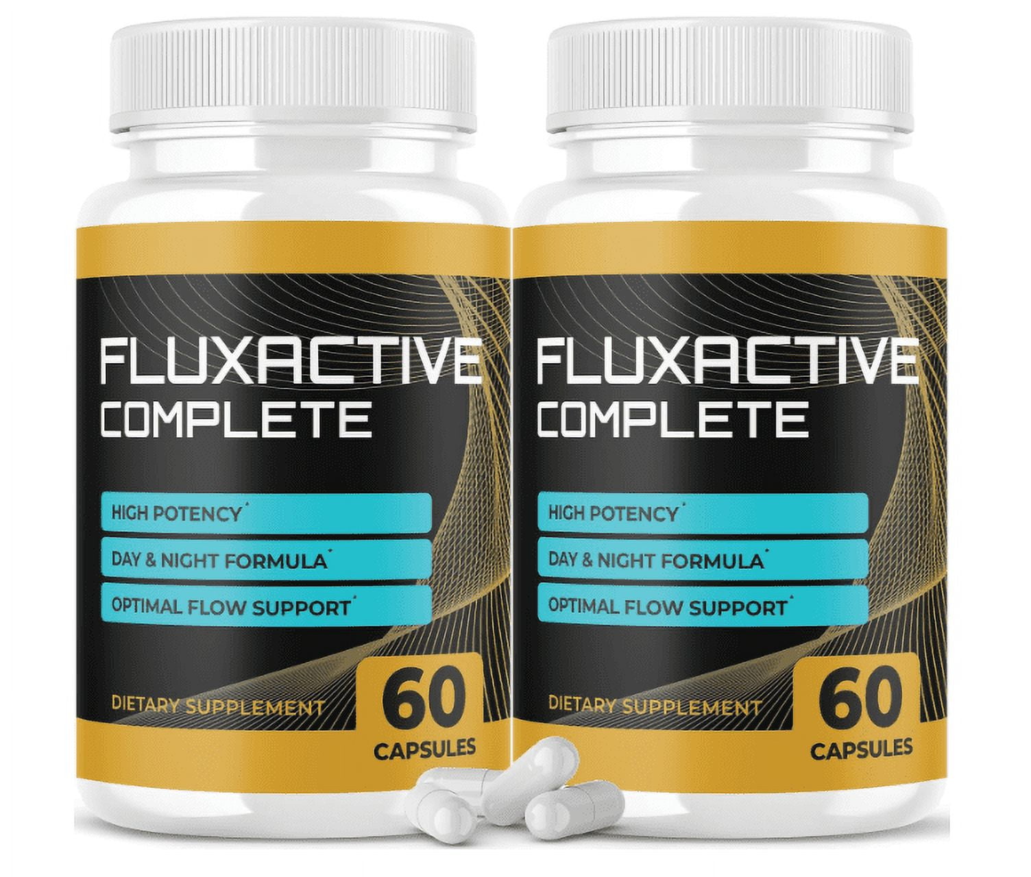 (2 Pack) Fluxactive Complete for Prostate Health Official Formula Prostate Support Supplement ...