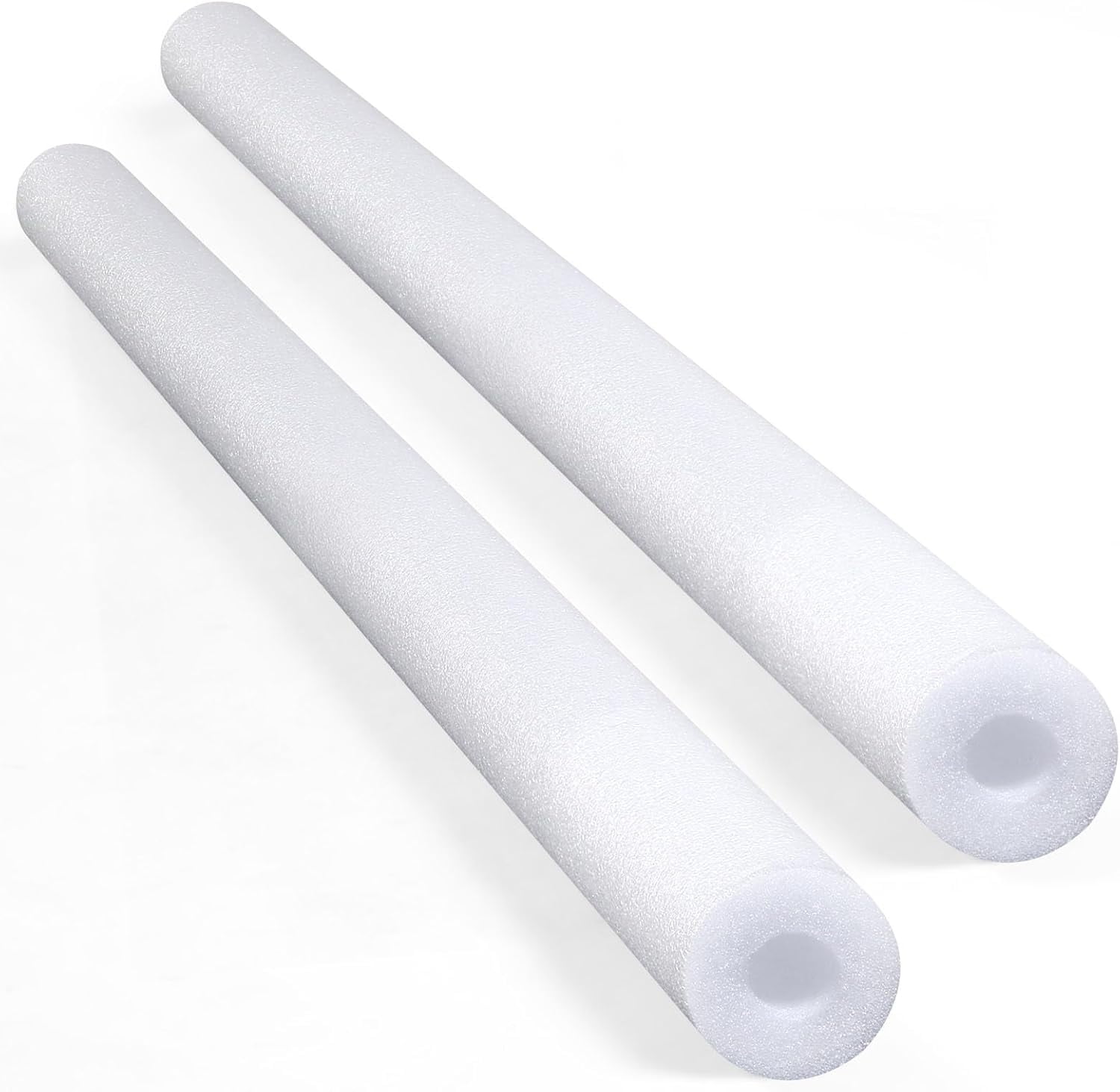 2 Pack Foam Pool Noodles Hollow Core 59" Large Floating Swim Noodle For ...