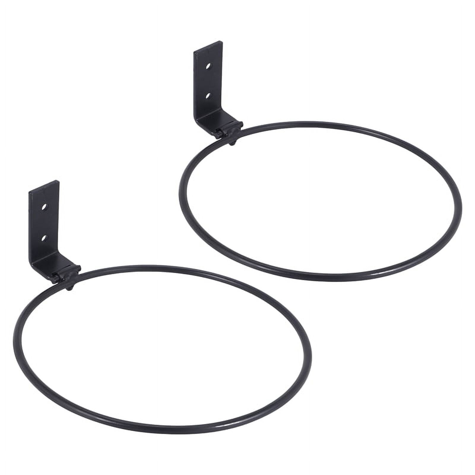 2 Pack Foldable Ball Holder Wall Mounted,Sports Ball Display Rack for ...