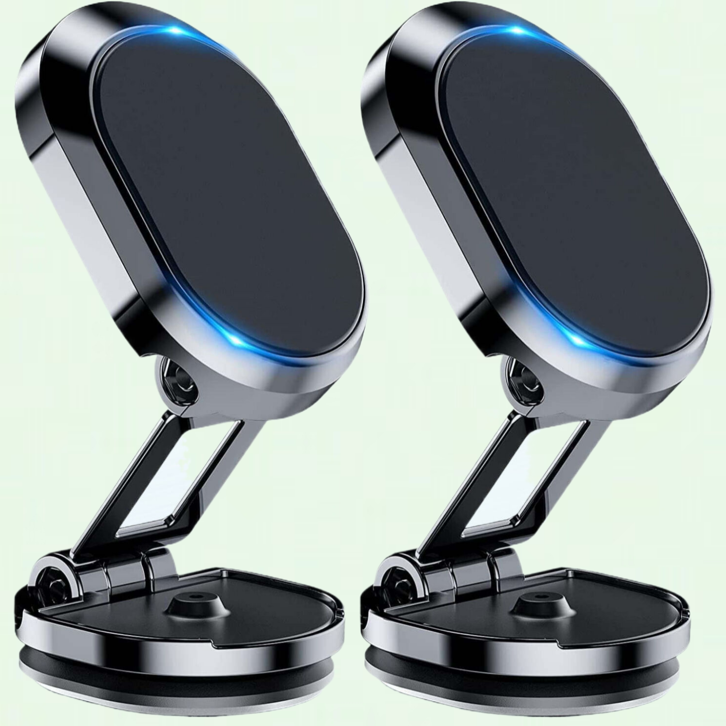 [2-Pack] Foldable Magnetic Car Phone Holder, Super Strong Magnet, 360 ...