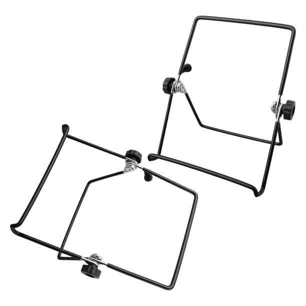 2 Pack Foldable Solar Panel Stand Adjustable Metal Mounting Bracket ...