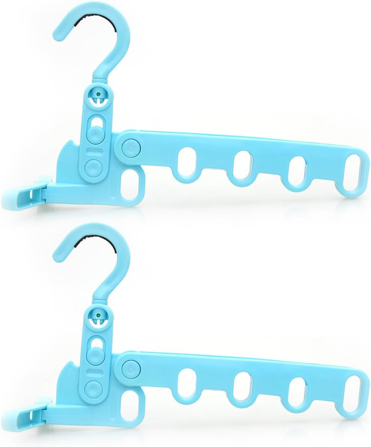 2 Pack Foldable Travel Hangers for Clothes, Foldable Clothes Hanger ...