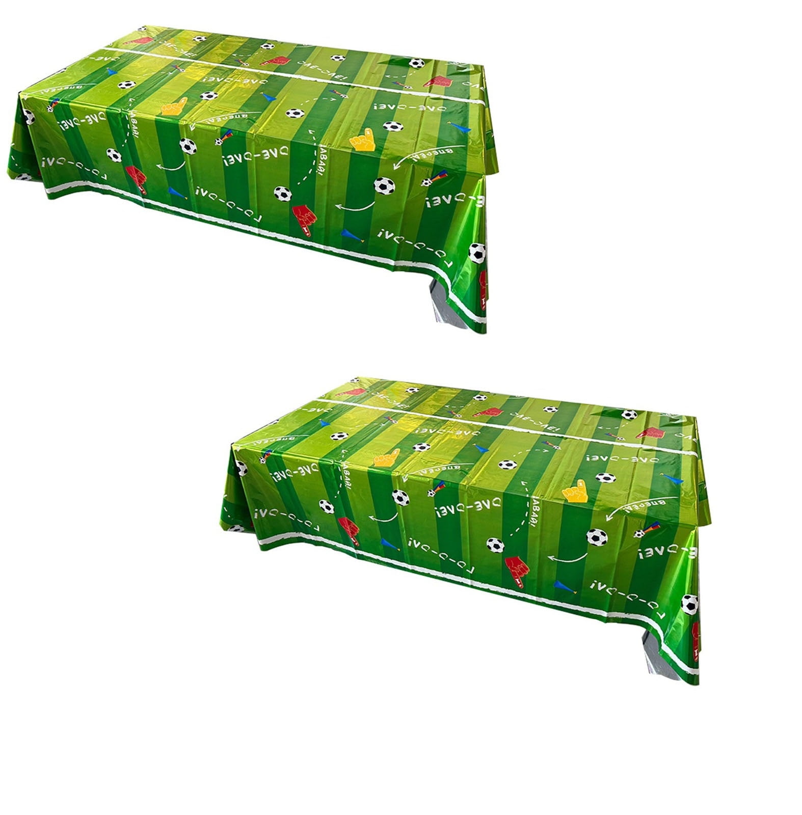 2 Pack Football Tablecloth Football Birthday Table Cover Football Theme ...