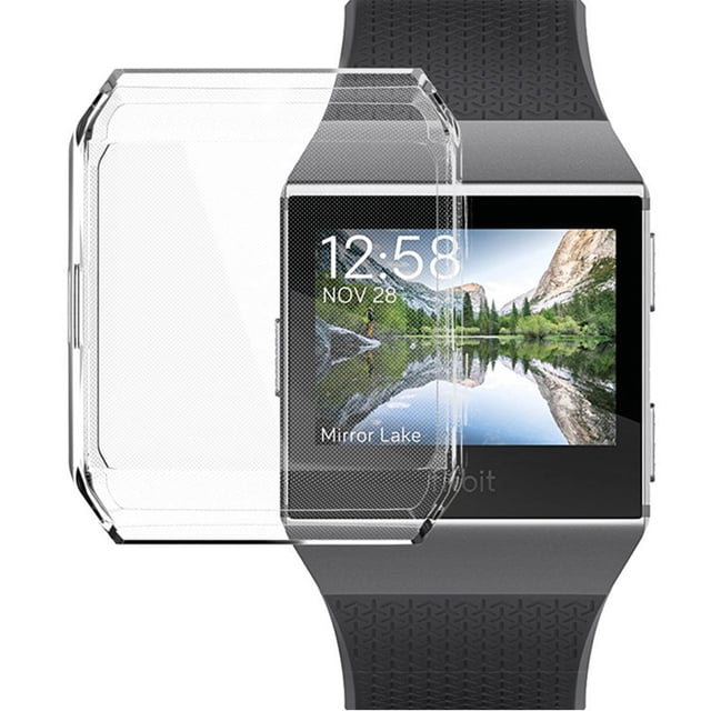 [2-Pack] For Fitbit Ionic Case, SuperGuardZ Slim Heavy-Duty Shockproof ...