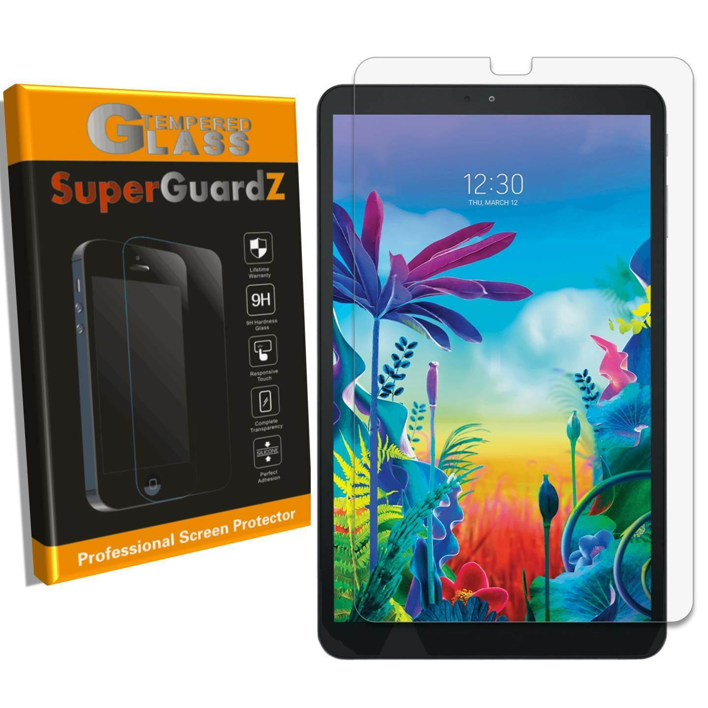 [2-Pack] For LG G Pad 5 10.1" - SuperGuardZ Tempered Glass Screen ...