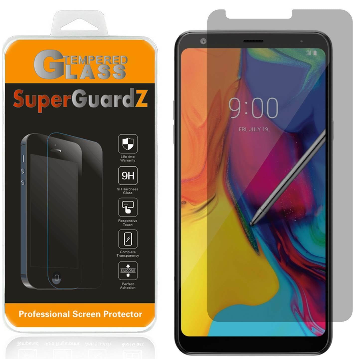 [2-Pack] For LG Stylo 5+ / LG Stylo 5 Plus SuperGuardZ Tempered Glass ...
