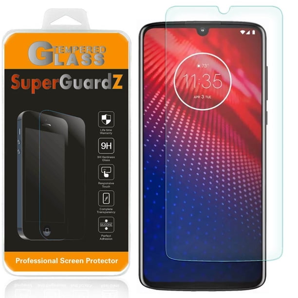 [2-Pack] For Motorola Moto Z4 - SuperGuardZ Tempered Glass Screen ...