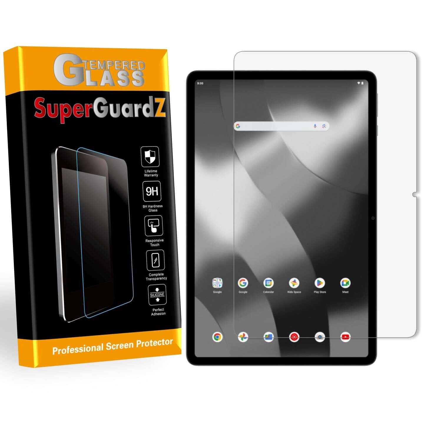 [2-Pack] For Onn 11 Tablet (2024 Model) - SuperGuardZ Tempered Glass ...