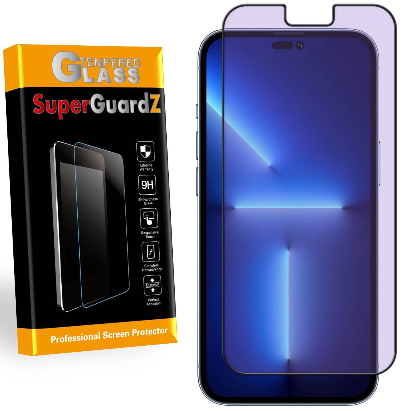 [2-Pack] For iPhone 13 - SuperGuardZ [FULL COVER] Tempered Glass Screen ...