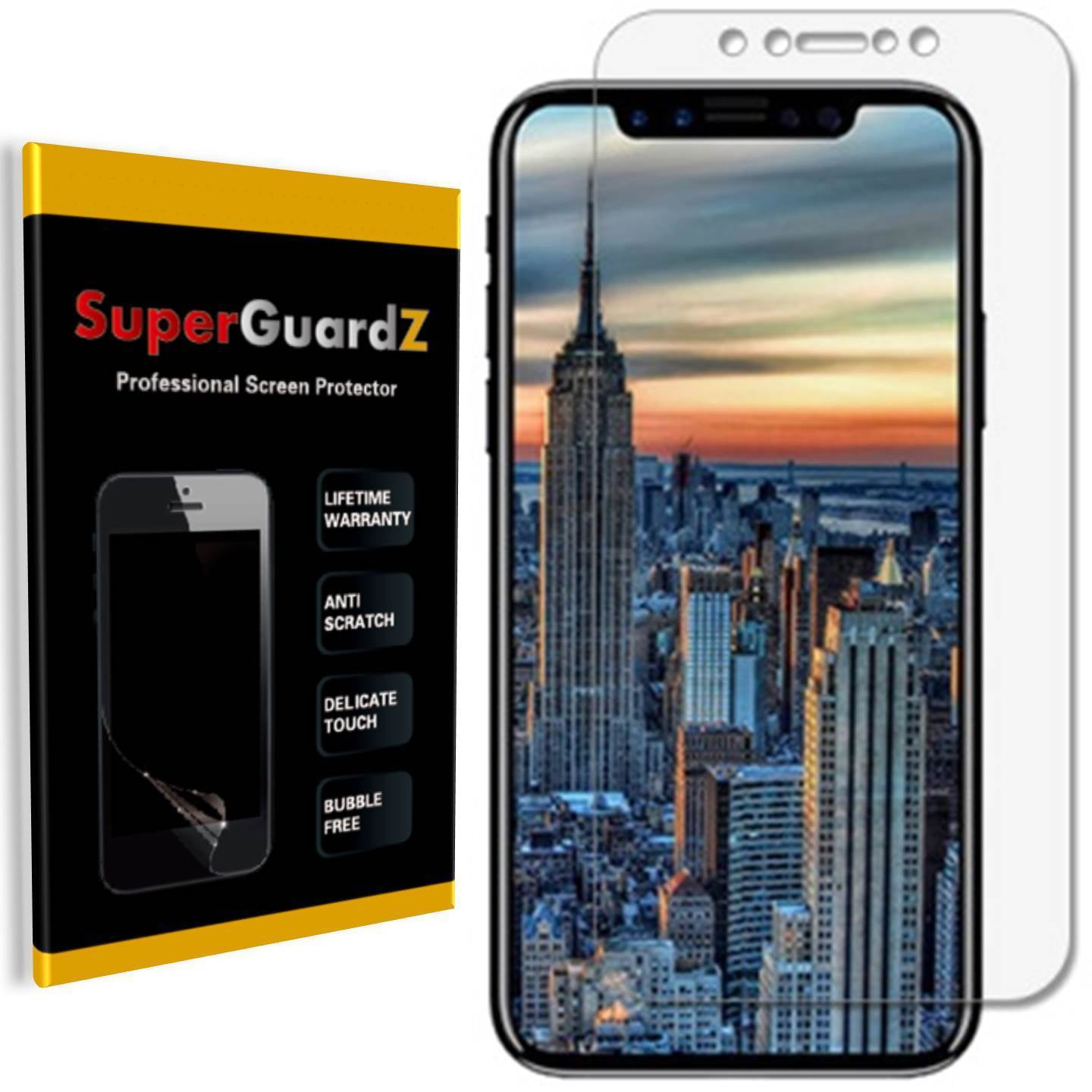 2-Pack For iPhone X / iPhone 10 Year Editiion - SuperGuardZ FULL COVER ...