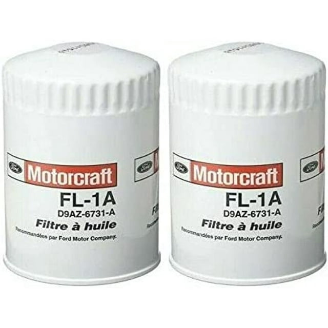 2 Pack Ford Motorcraft Oil Filter FL1A D9AZ-6731-A - Walmart.com