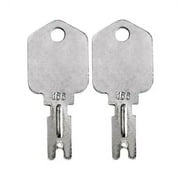 10 Pack Ignition Keys Replacement For Crown Forklift, Walkie, Wave ...