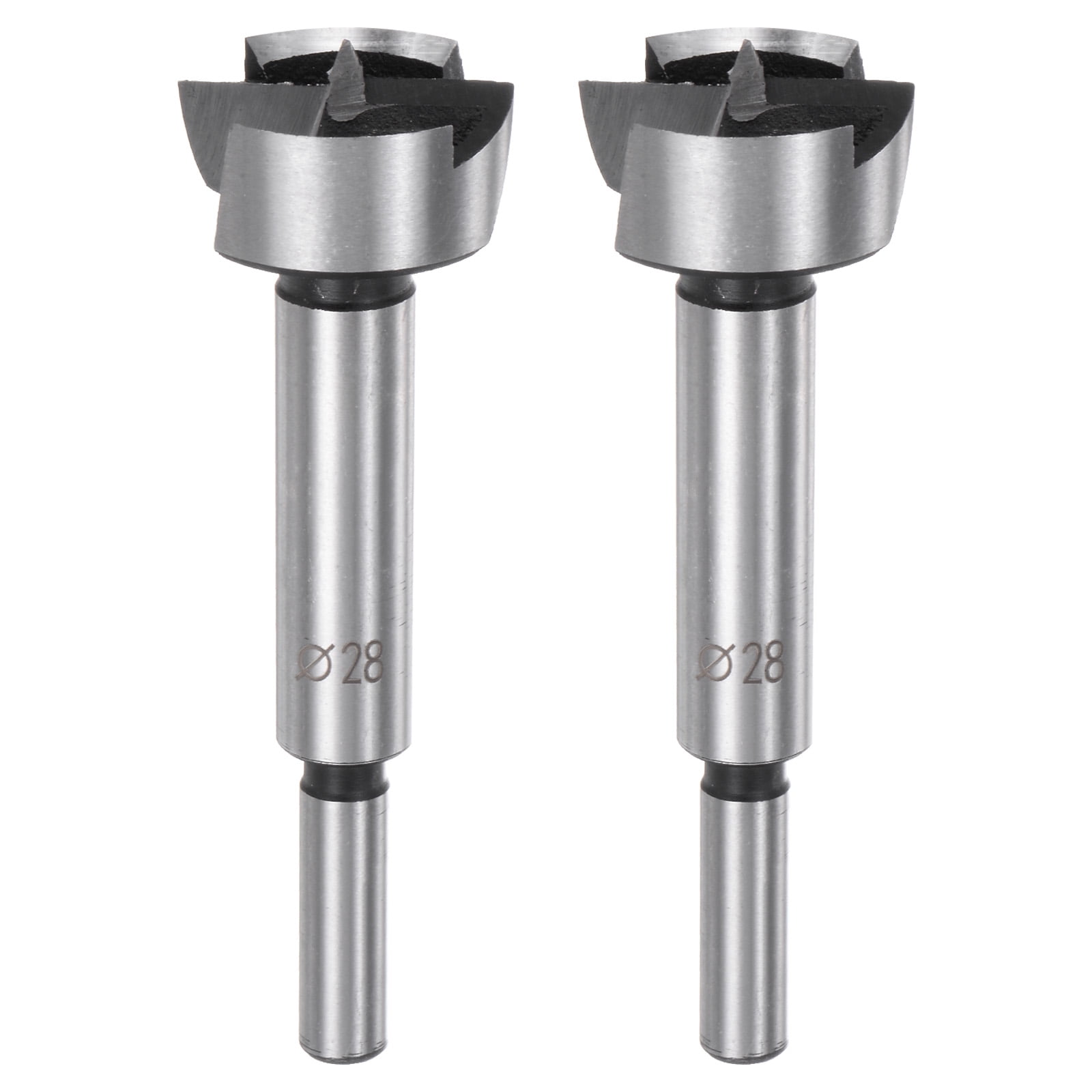 2 Pack Forstner Drill Bit 1-1/10"(28mm) Dia High-Speed Steel Forstner ...