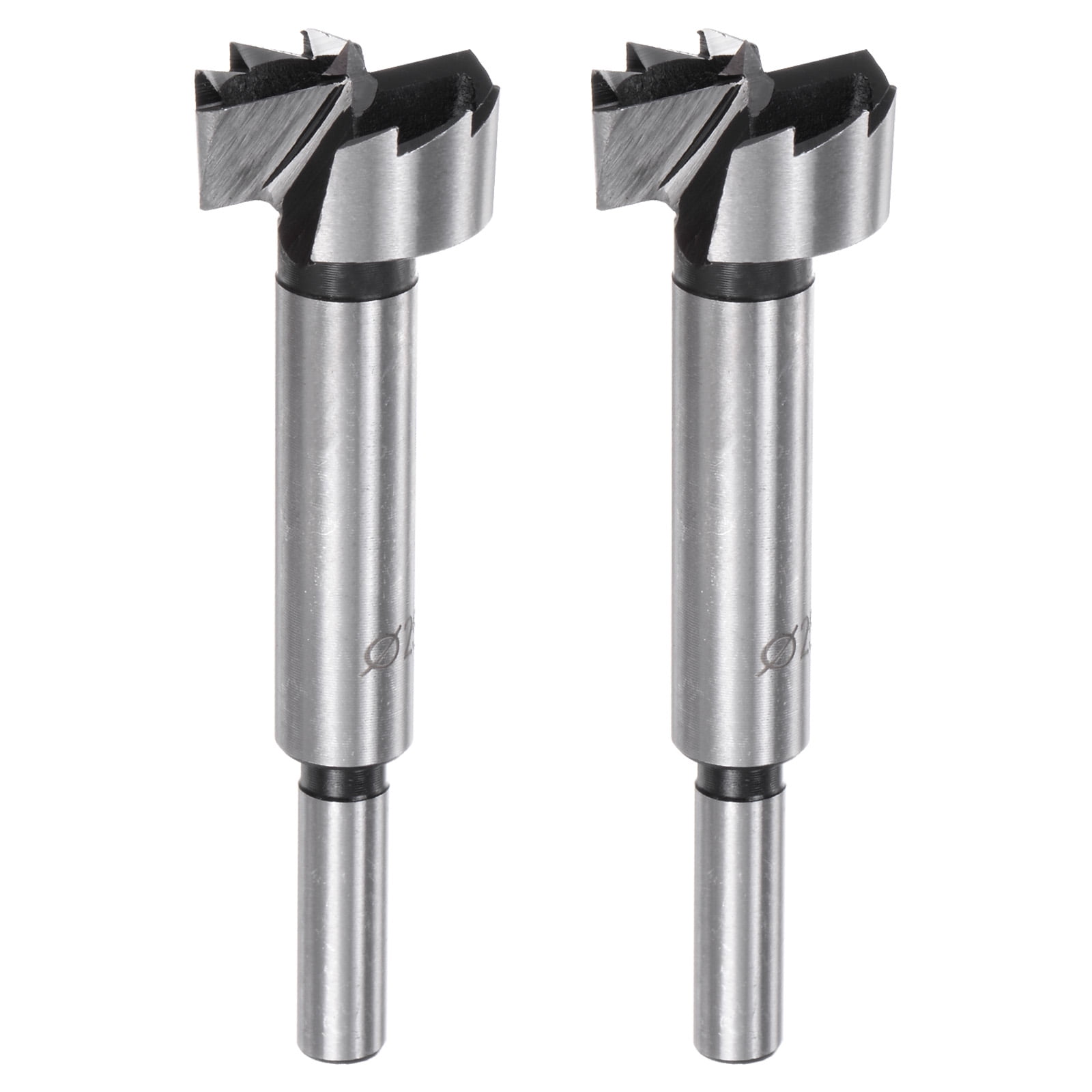 2 Pack Forstner Drill Bit 63/64"(25mm) High-Speed Steel Multi-tooth ...