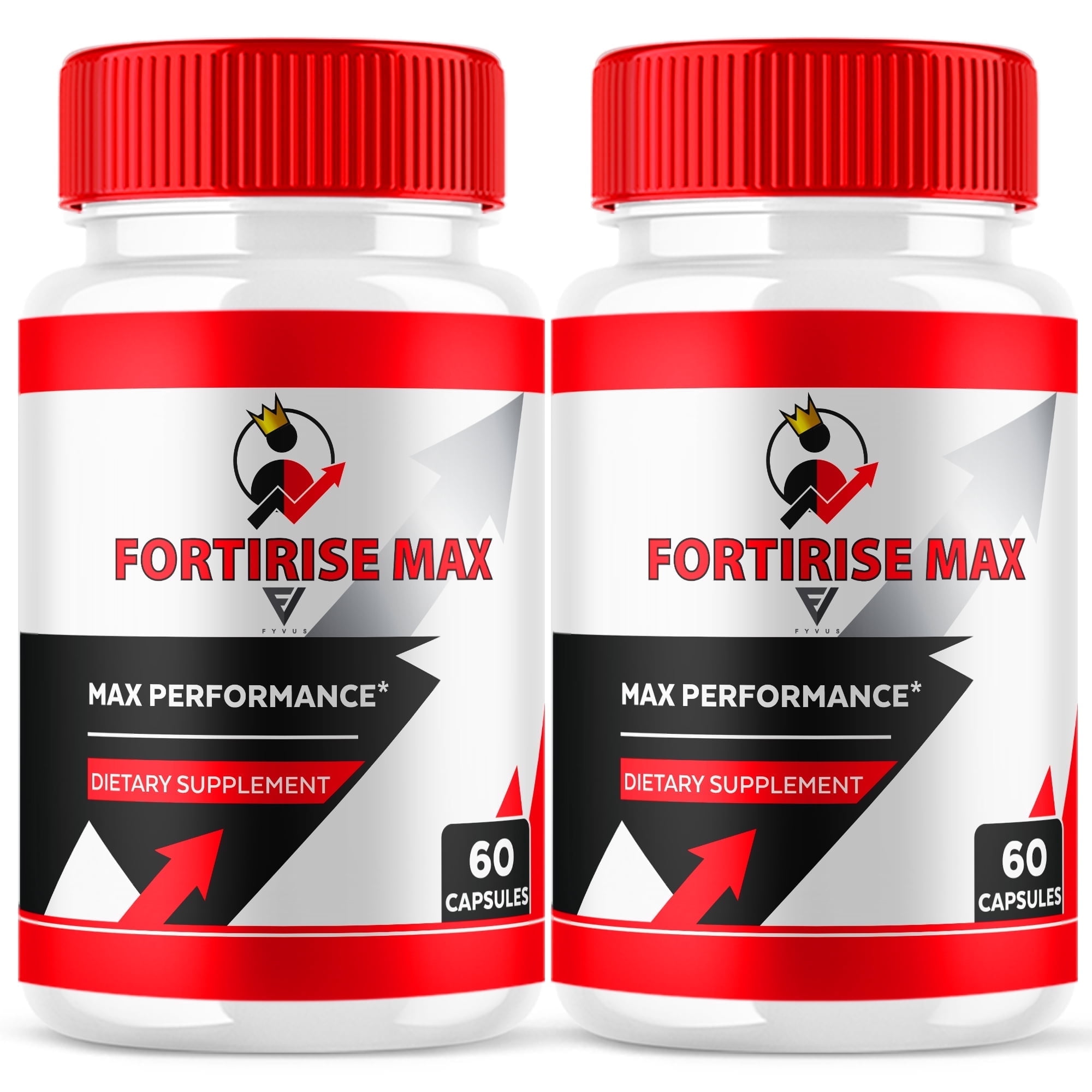(2 Pack) Fortirise Max Pills for Daily High Drive and Overall Wellness ...