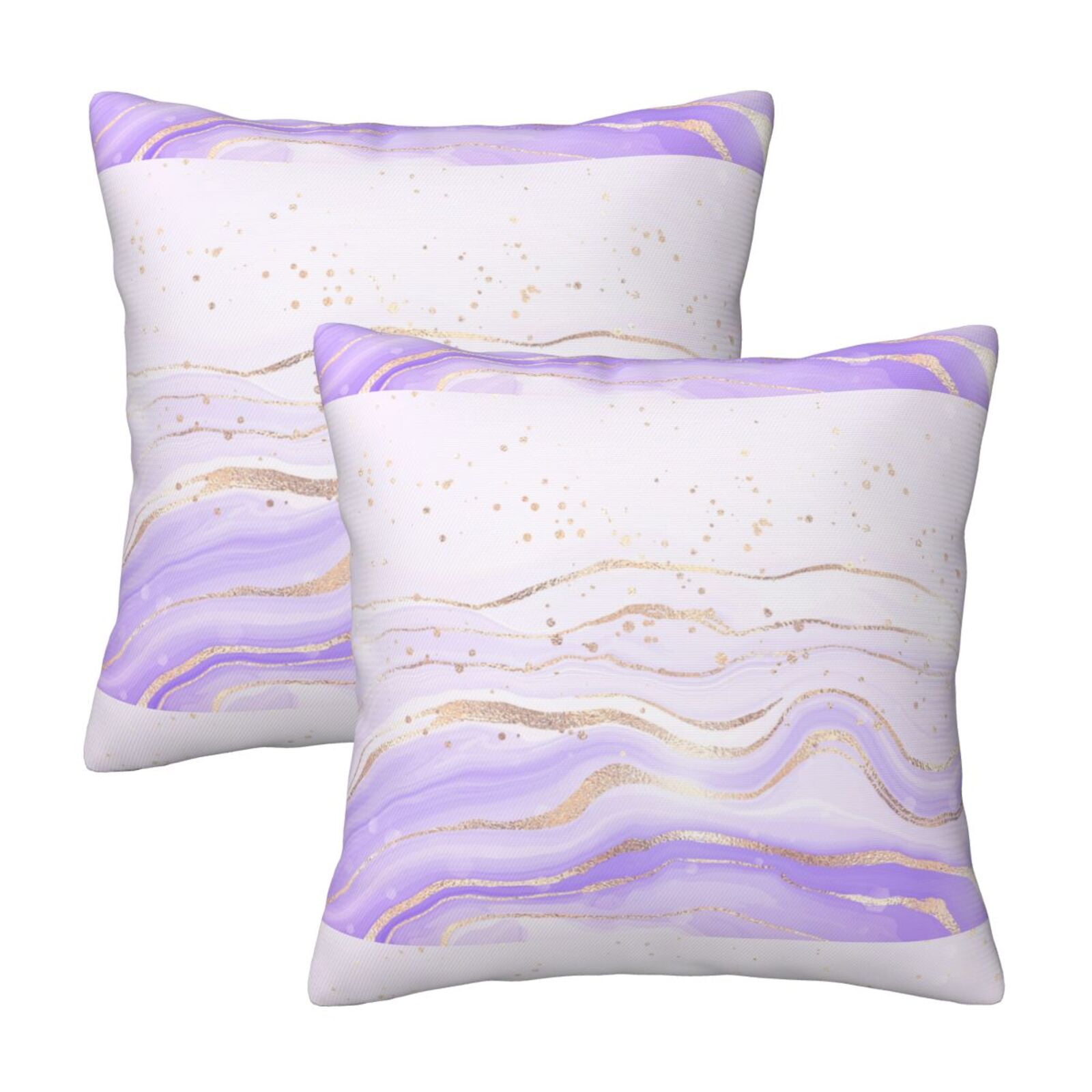 2 Pack Four Seasons Pillow Cover Soft And Comfortable Invisible Zipper ...