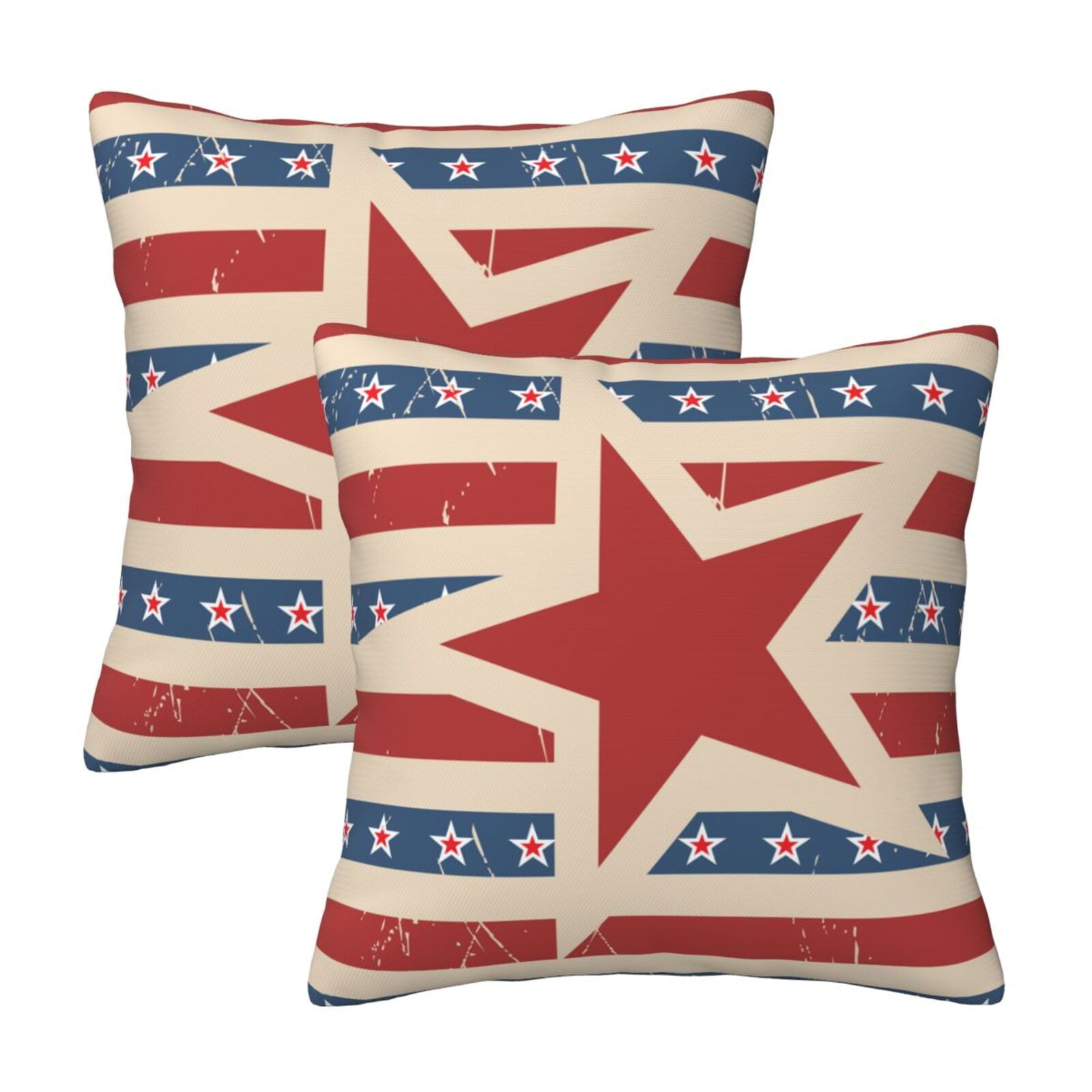 2 Pack Four Seasons Pillow Cover Soft And Comfortable Invisible Zipper ...