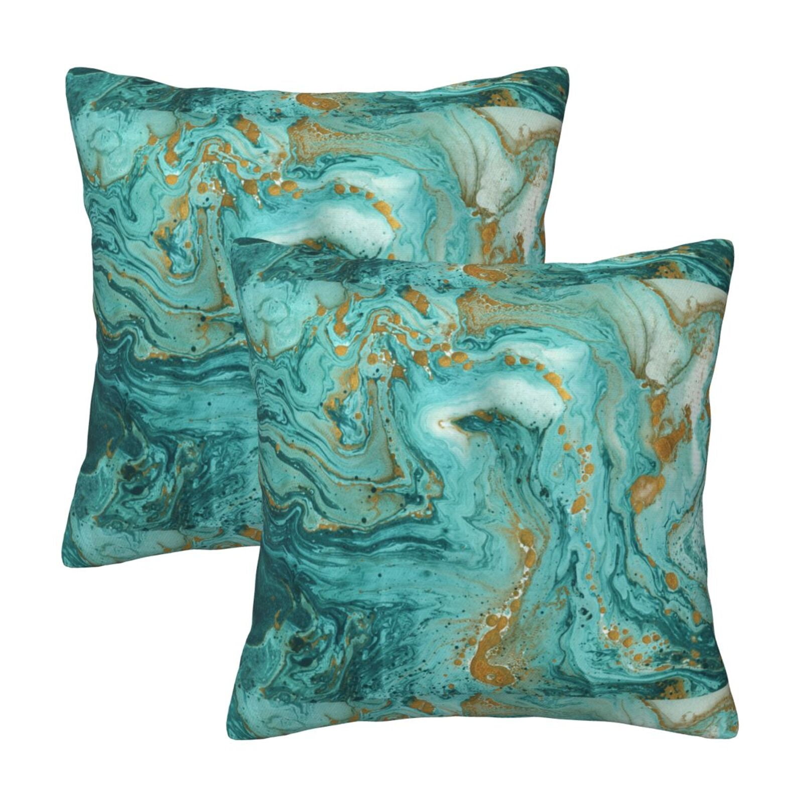 2 Pack Four Seasons Pillow Cover Soft And Comfortable Invisible Zipper ...