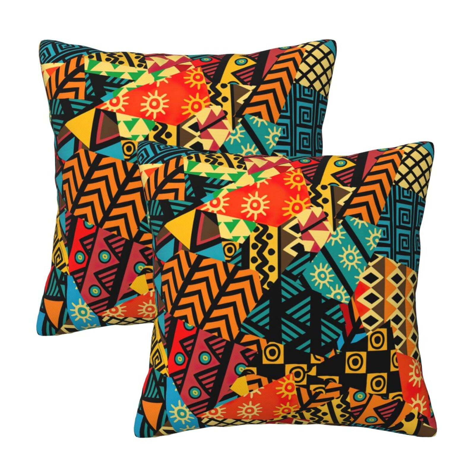 2 Pack Four Seasons Pillow Cover Soft And Comfortable Invisible Zipper ...