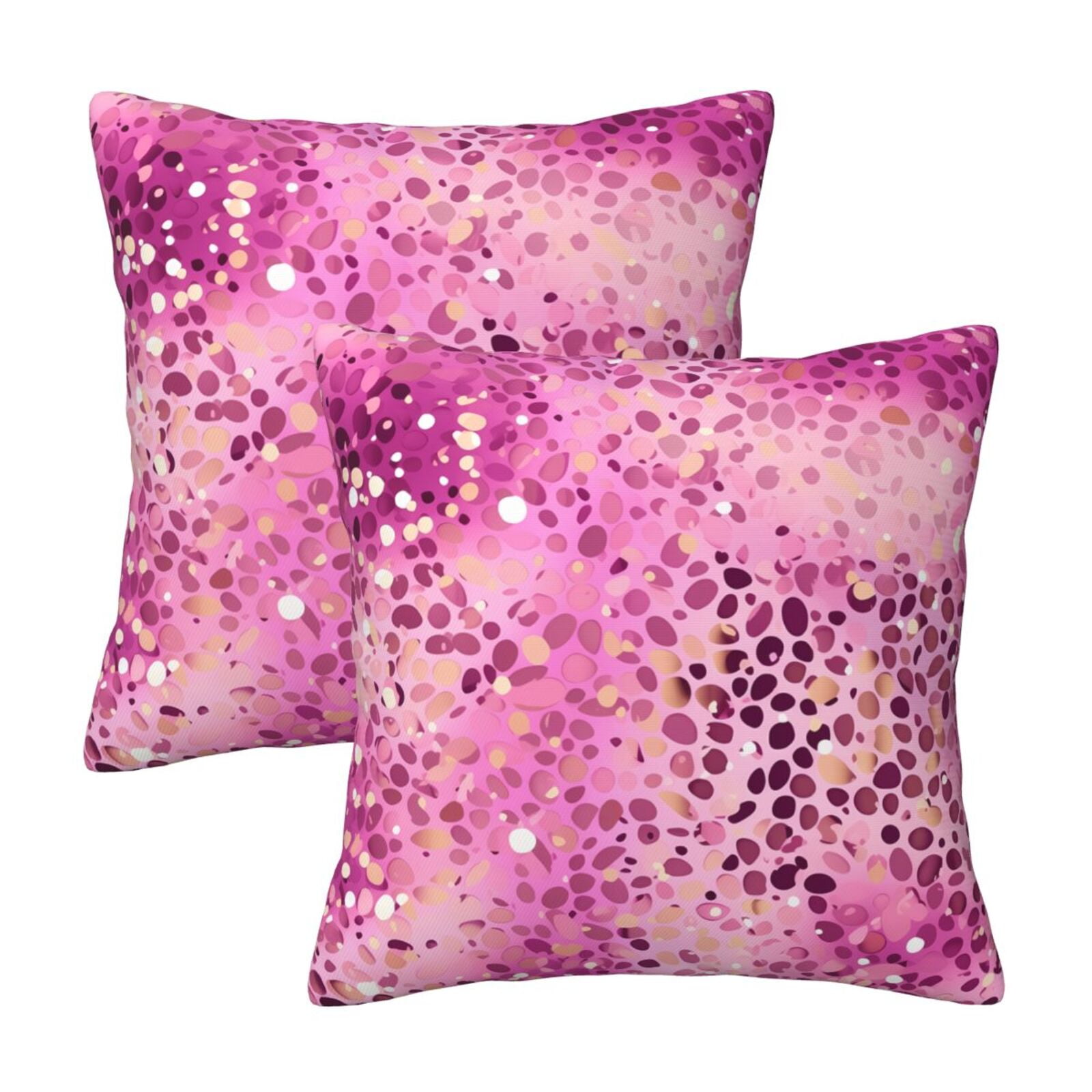 2 Pack Four Seasons Pillow Cover Soft And Comfortable Invisible Zipper ...