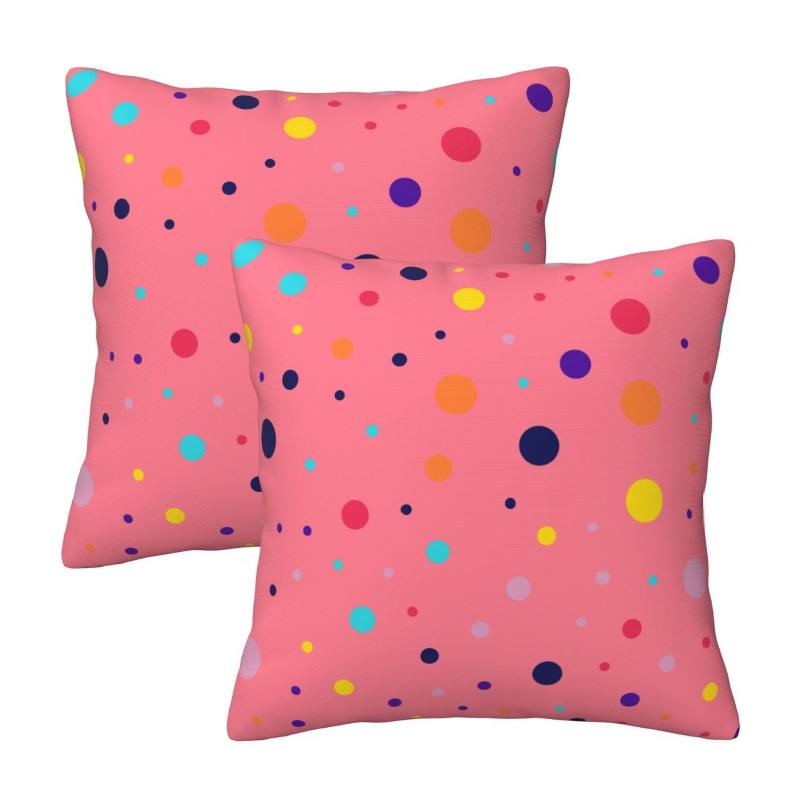 2 Pack Four Seasons Pillow Cover Soft And Comfortable Invisible Zipper ...