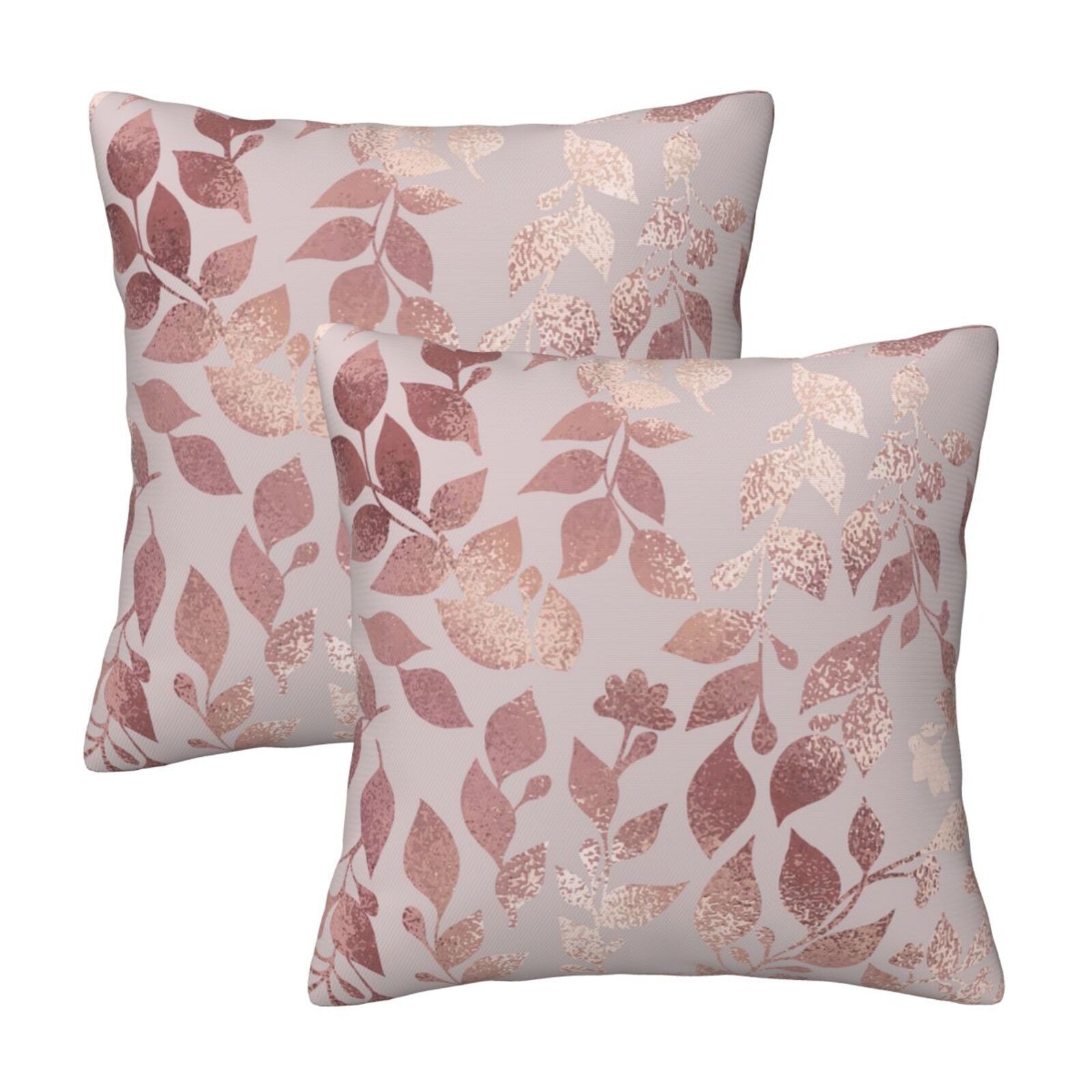 2 Pack Four Seasons Pillow Cover Soft And Comfortable Invisible Zipper ...